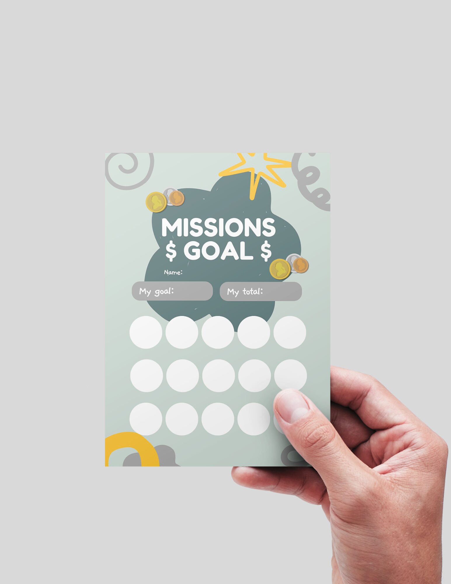 MISSIONS FOR KIDS | 6 Digital Files | Editable and Customizable ...