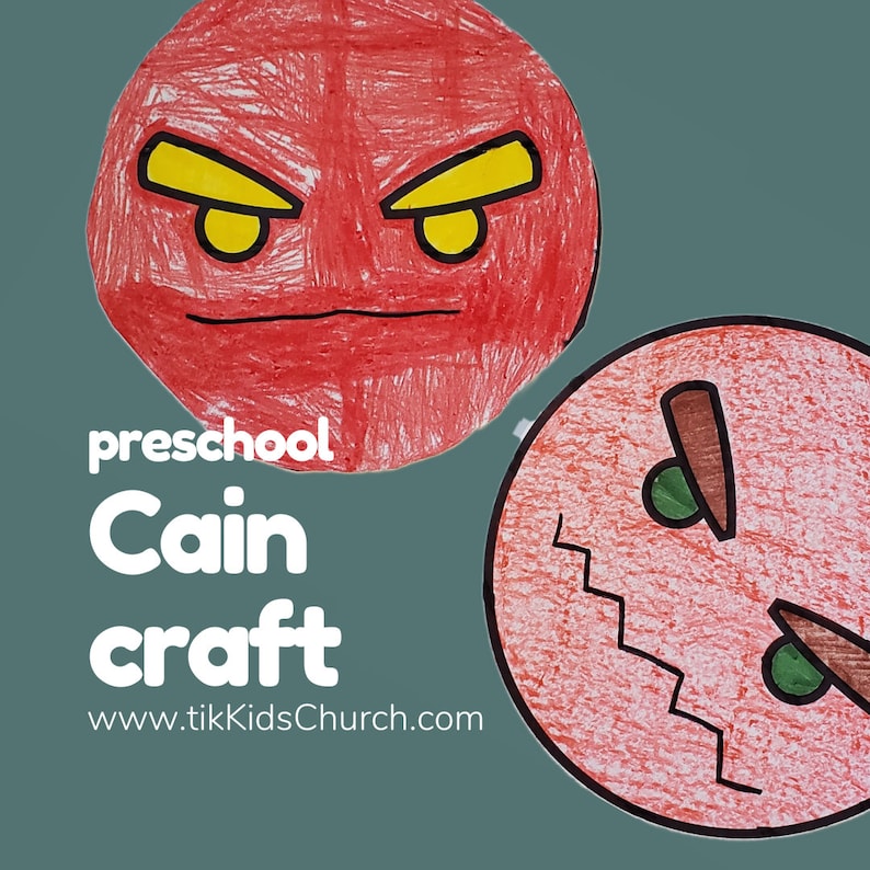 Cain & Abel Craft | Preschool | Children's Ministry | Genesis 4 ...