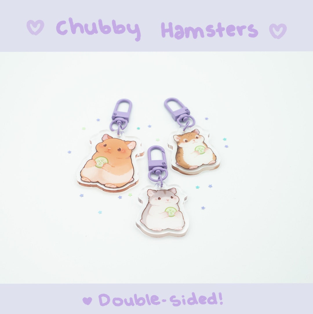 Chubby Hamsters ( Syrian, Roborovski Dwarf, Winter White) ,double Sided ...