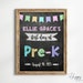First Day of School Sign BUNDLE, Back to School Sign Printable ...