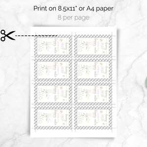 Bunny Poop Easter Gift Tag, Watercolor Easter Favor Tag, Editable Favor ...