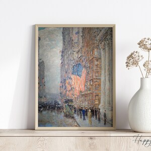 Vintage 4th of July Gallery Wall Print Set of 10, Independence Day Art ...