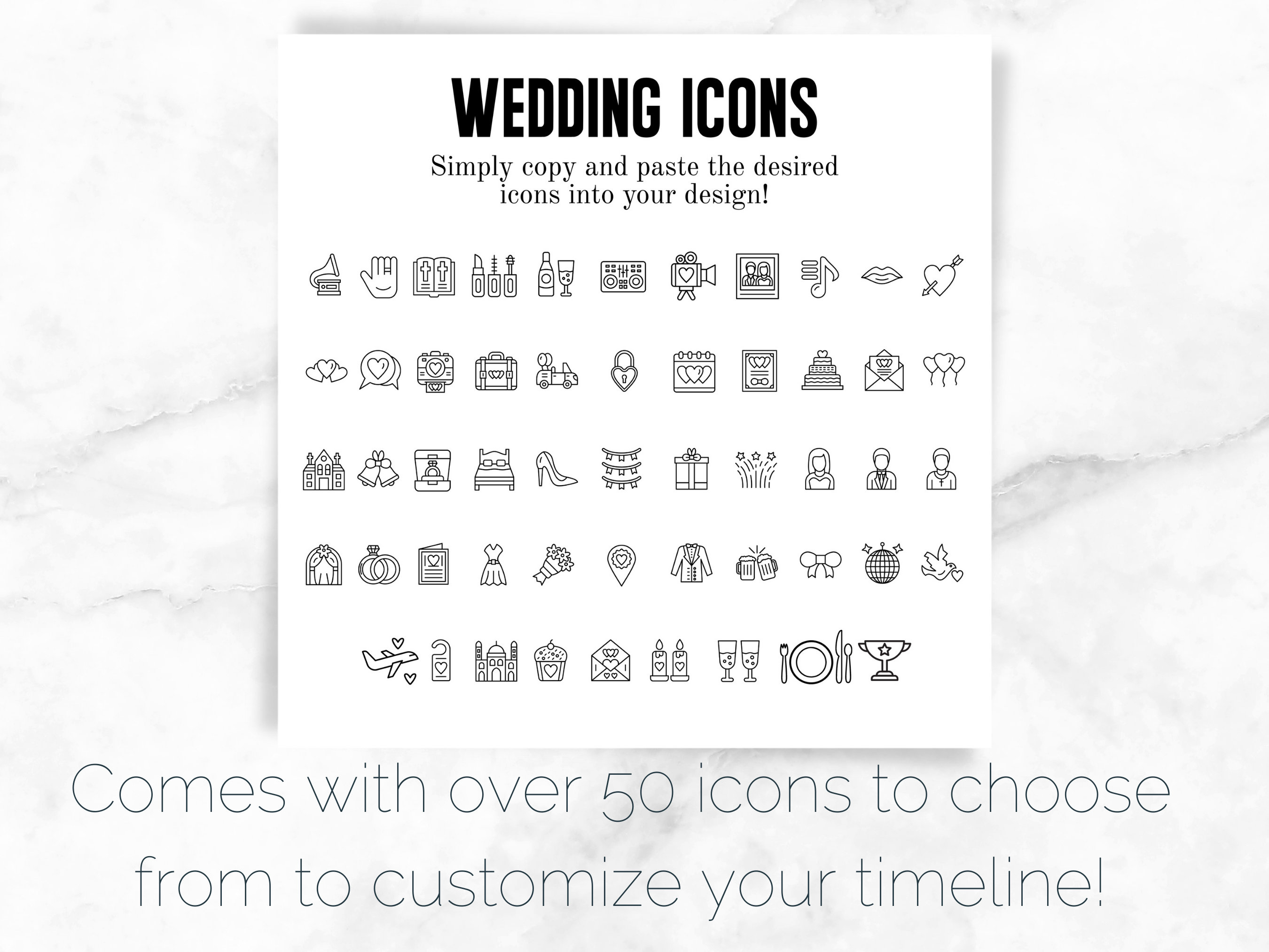 Wedding Symbols Copy And Paste