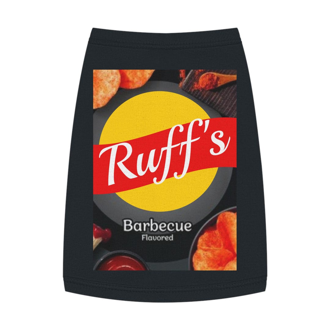 Dog Halloween Costume Ruff's Barbecue Chips Tank Shirt for Pets Perfect ...