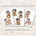 Graduation Teddy Bear 20pc PNG & JPEG Watercolor Teddy Bear PNG Teddy ...