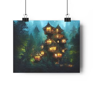 Fantasy Landscape 4pc Bundle Print Download | Fantasy Landscape ...