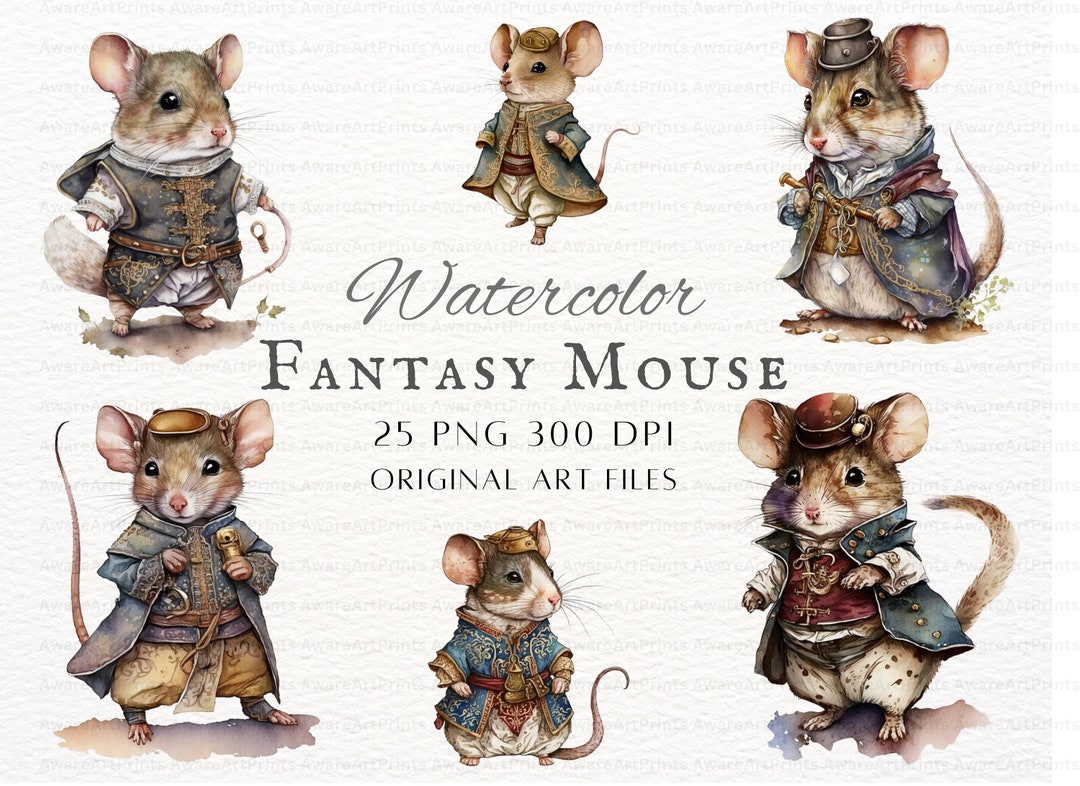 Fantasy Mouse 25pc PNG & JPEG | Fantasy Mouse PNG | Fantasy Mouse ...