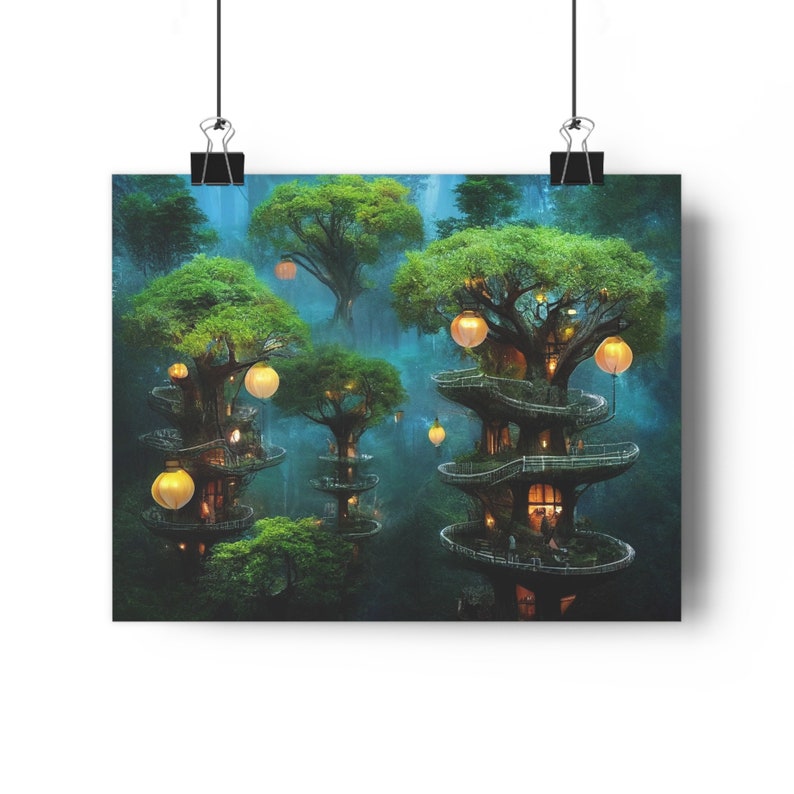 Fantasy Landscape 4pc Bundle Print Download | Fantasy Landscape ...