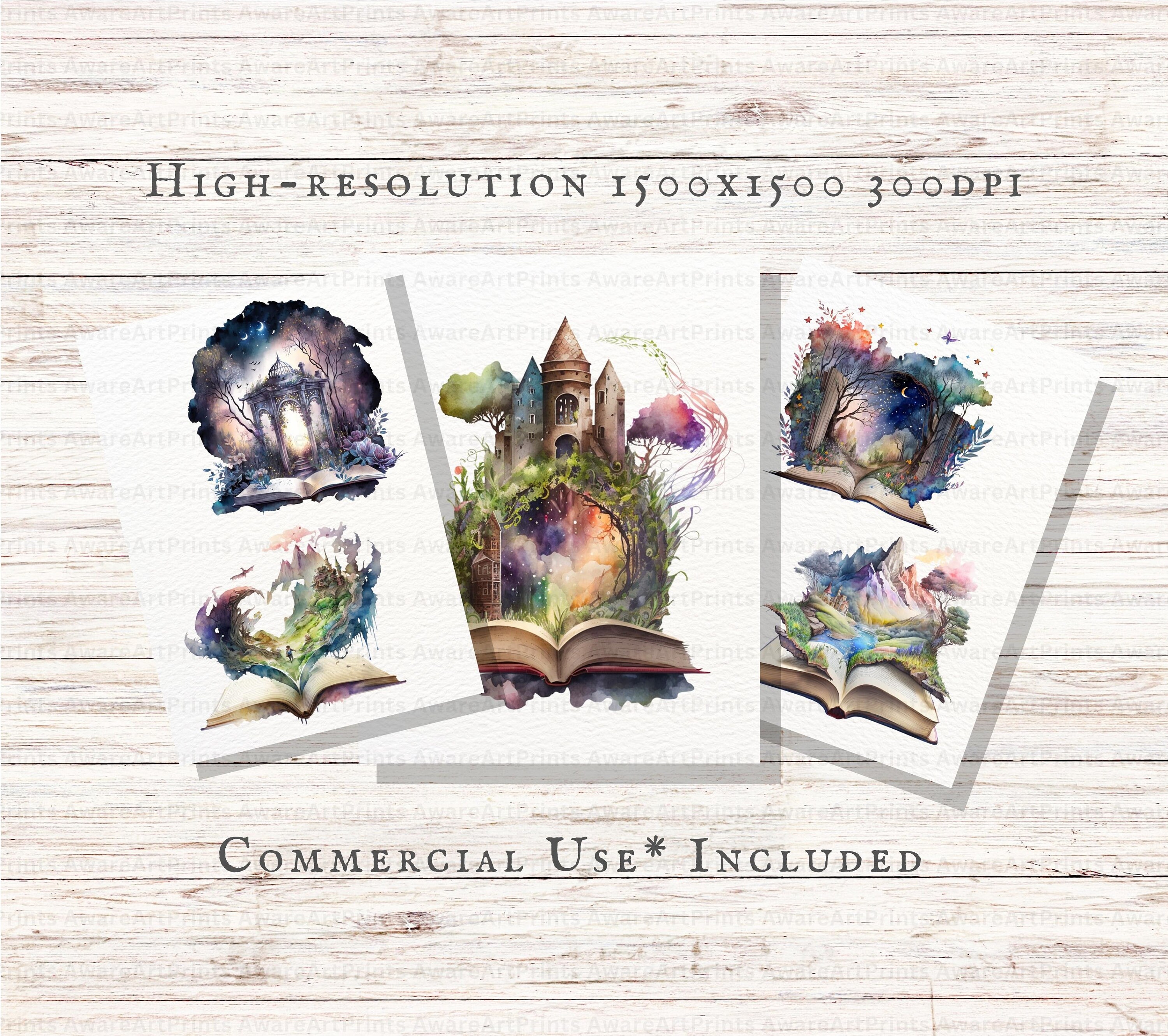 Magical Books 20pc PNG Bundle Fantasy Book PNG Magic Book - Etsy