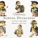 School Duckling 25pc PNG & JPEG School Duckling Clipart School Duckling ...