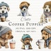 Puppy Coffee 20pc PNG & JPEG | Puppy PNG | Puppy Coffee | Puppy Coffee ...