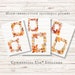 Fall Frames 25pc PNG & JPEG Bundle | Watercolor Fall Frame PNG | Autumn ...