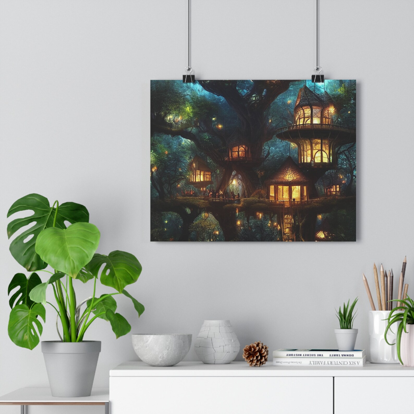 Fantasy Landscape 4pc Bundle Print Download | Fantasy Landscape ...