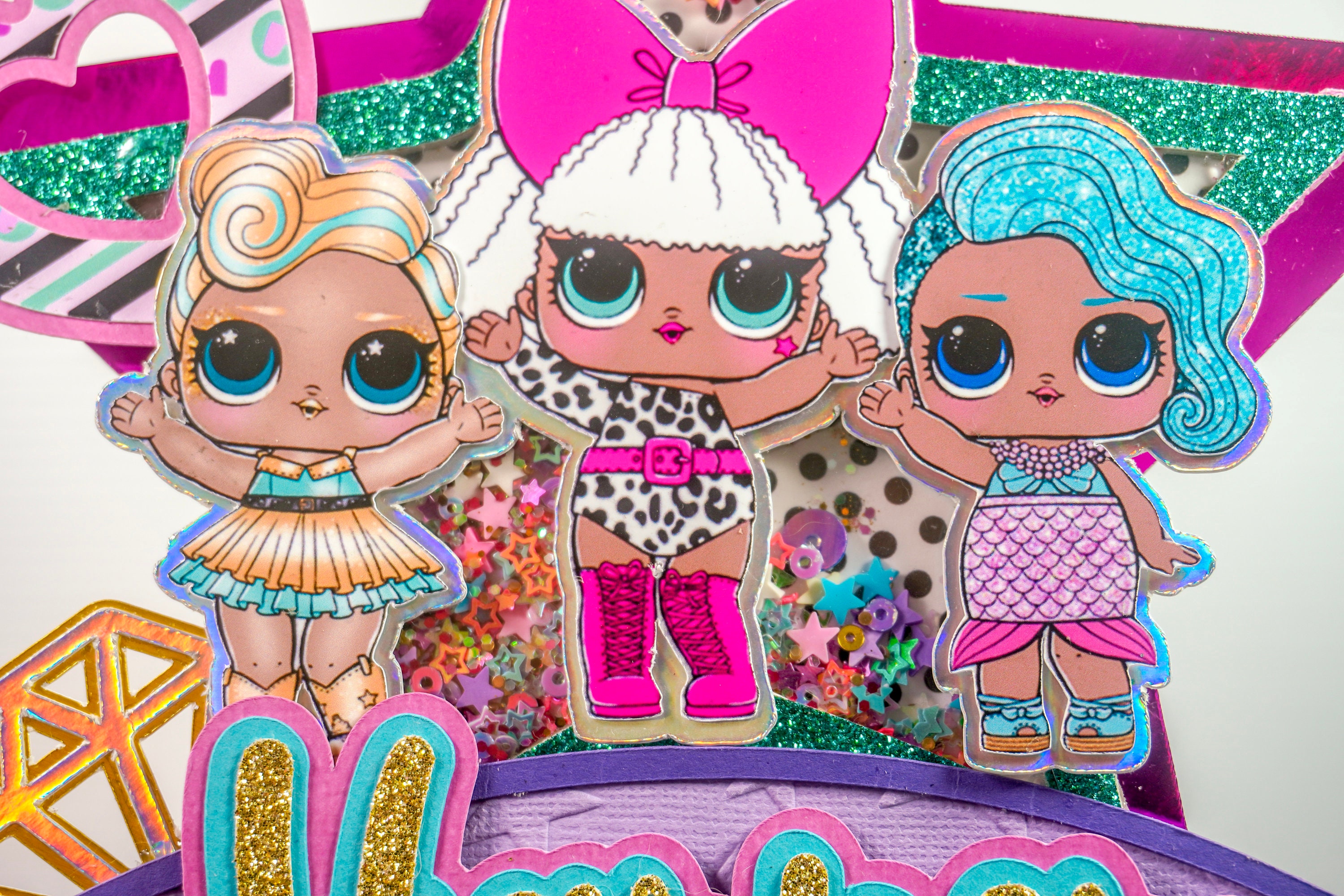 Lol Shaker Cake Topper/ Lol Birthday / LOL Friends/kids - Etsy Australia