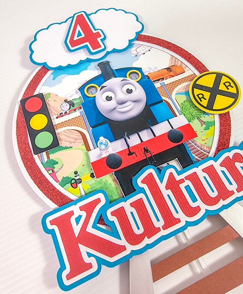 Thomas the Tank Engine Cake Topper/cake Decoration/birthday Party ...