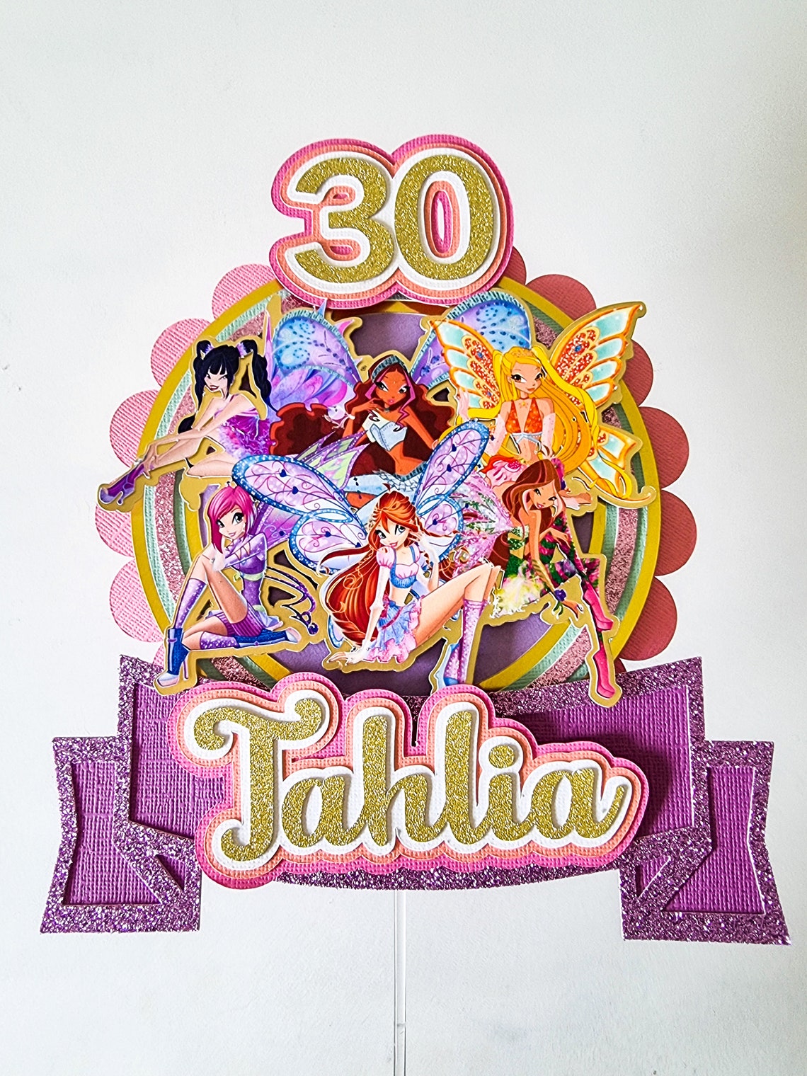 Winx Club Cake Topper / Winx Club Party / Winx Club Birthday / - Etsy