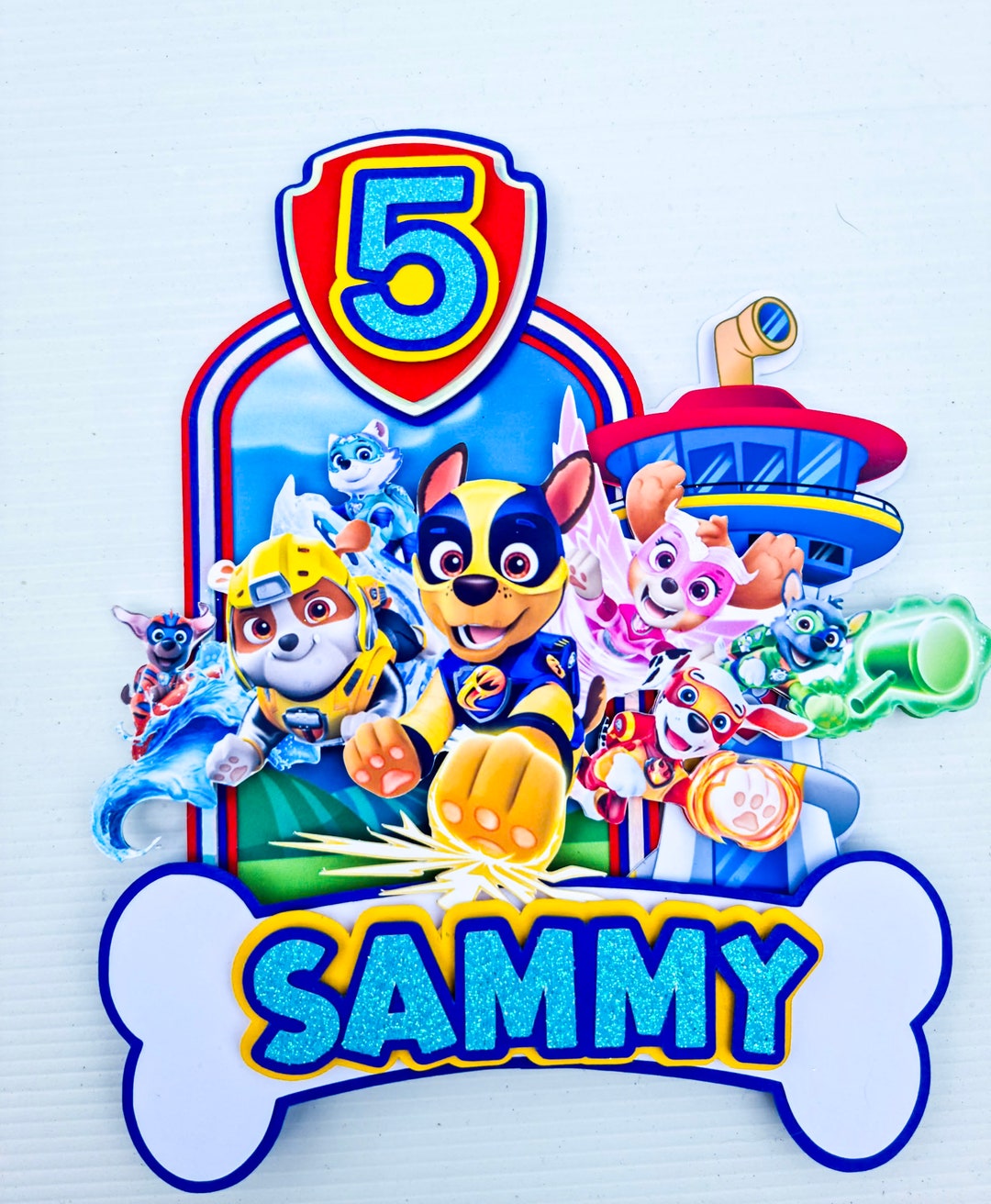 Paw Patrol Cake Topper / Might Pups / Paw Patrol / Paw Patrol Birthday ...