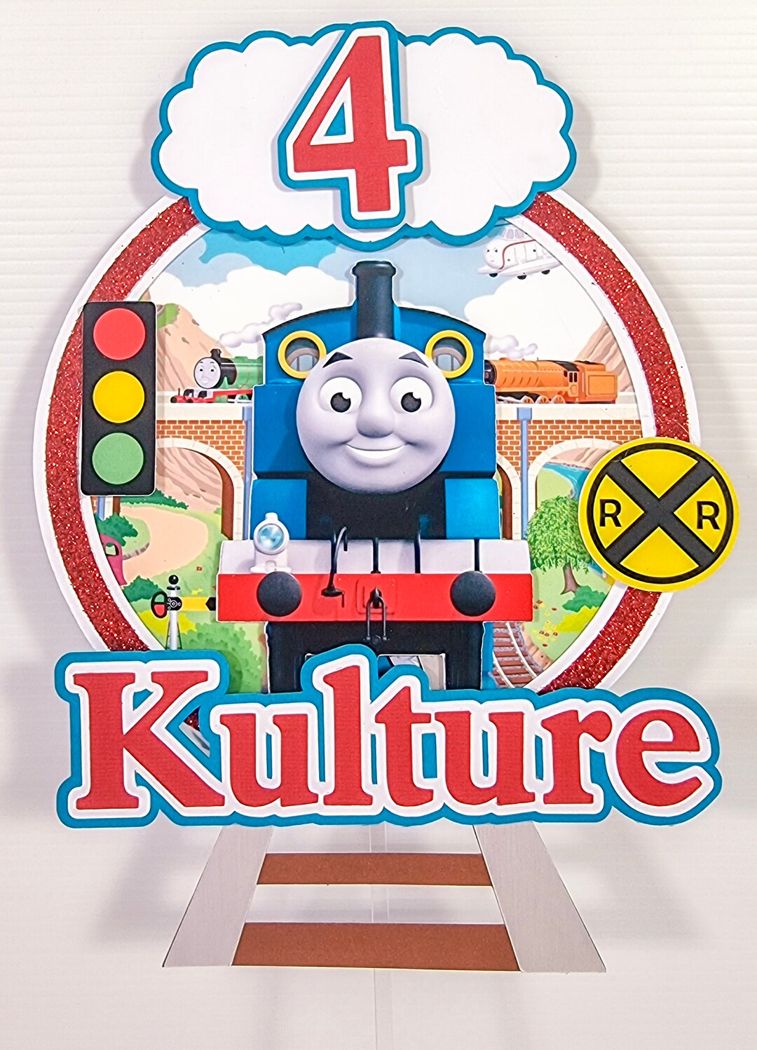 Thomas the Tank Engine Cake Topper/cake Decoration/birthday Party ...