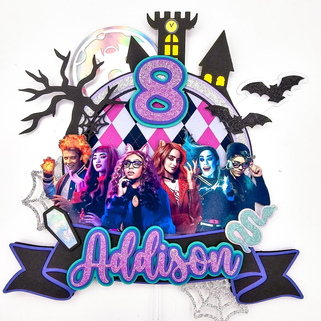 Monster High / Monster High Movie / Cake Topper / Monster High Cake ...