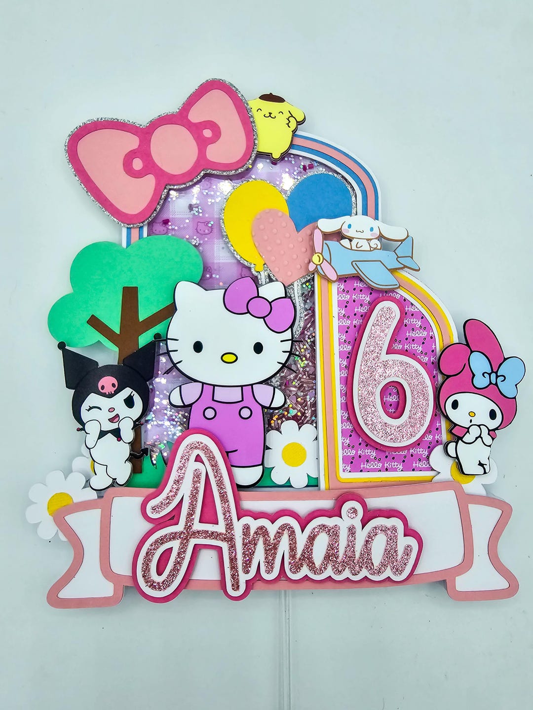 Hello Kitty / Sanrio / Sanrio Cake Topper / Cake Topper / Hello Kitty ...
