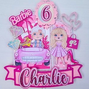Barbie Cake Topper / Barbie Movie / Barbie and Ken / Barbie - Etsy