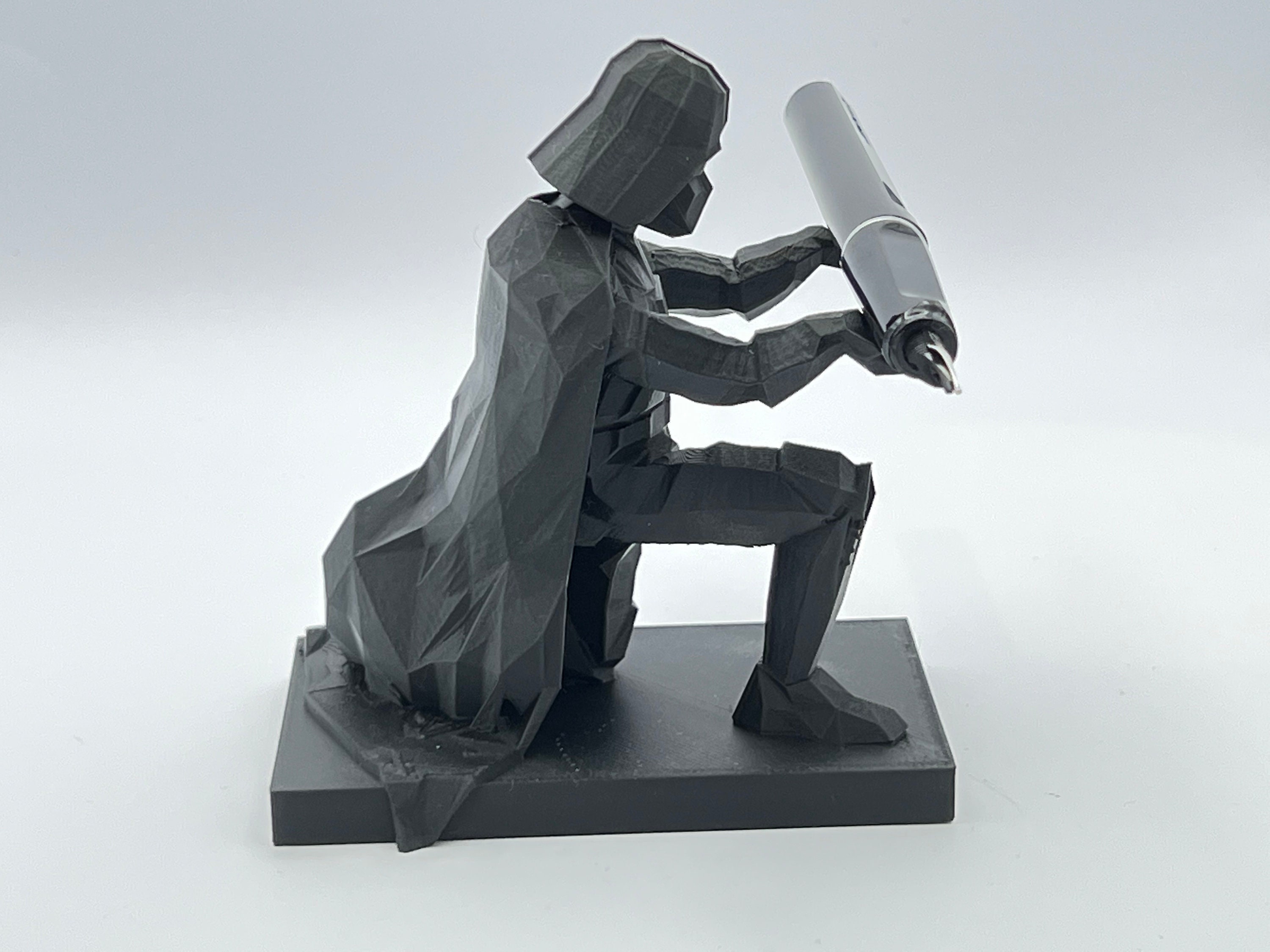 3D Printed Darth Vader Pen Holder - the Perfect Accessory for Any Star ...