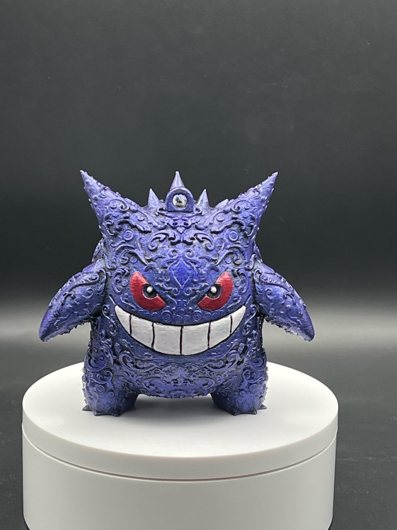 Gengar Christmas Tree Ornament | 3D Printed - Etsy