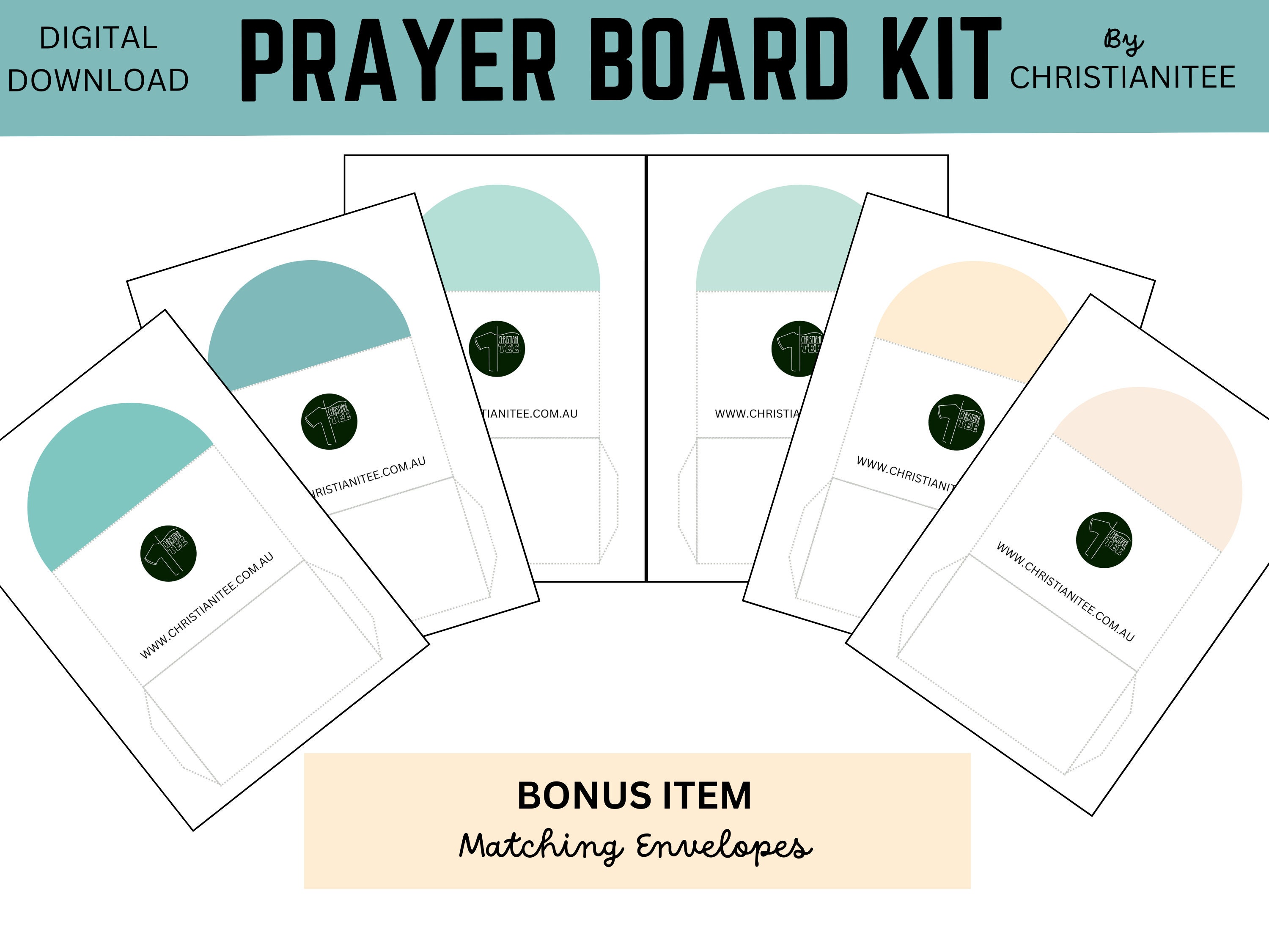 Prayer Board Kit, Bible Verse, Scripture Gift, Christianity, Pray ...