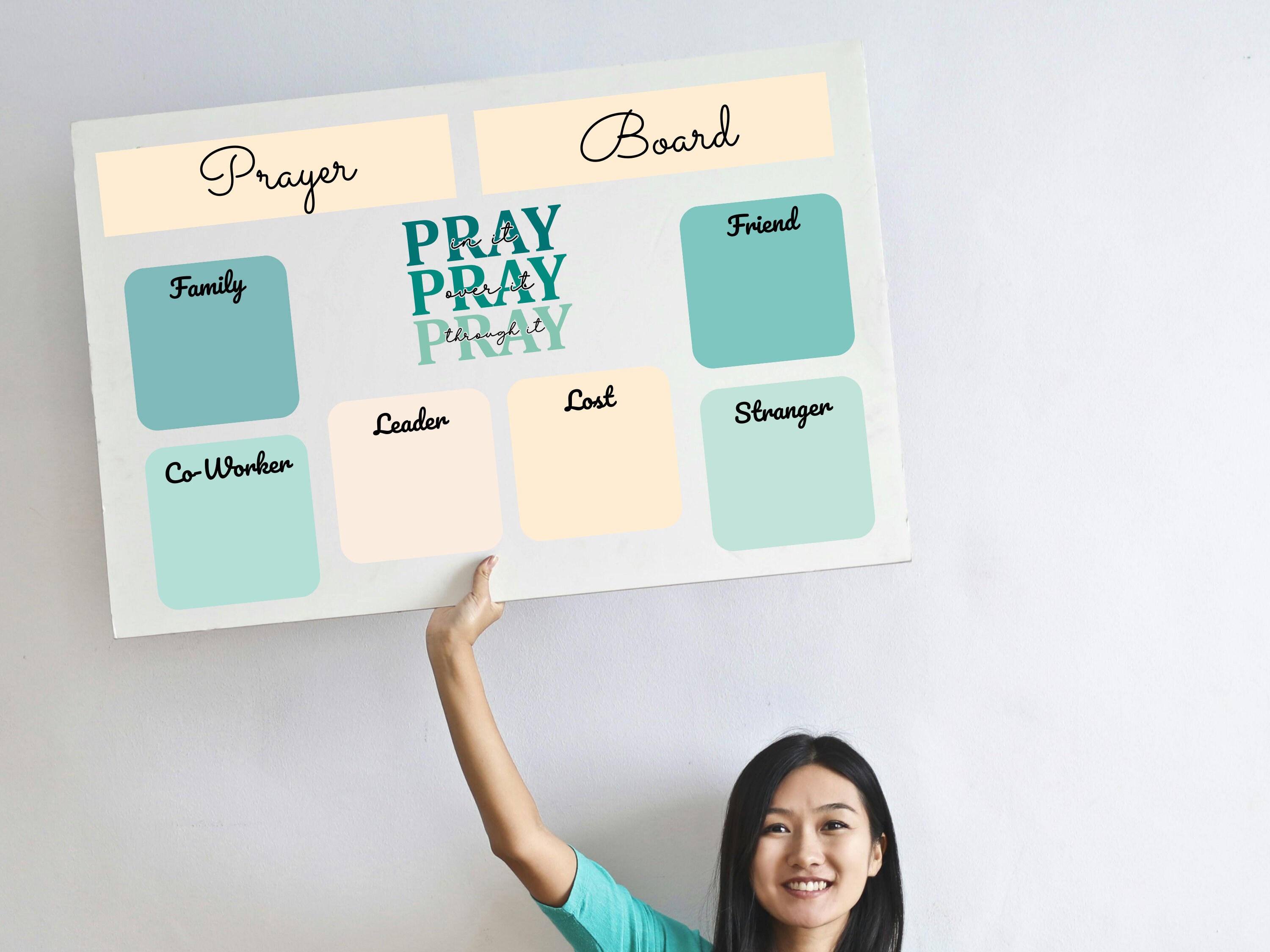 Prayer Board Kit, Bible Verse, Scripture Gift, Christianity, Pray ...
