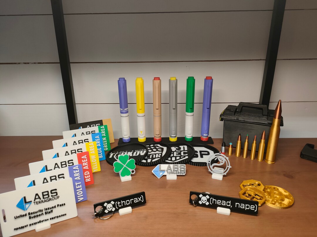 EFT/ Esape From Tarkov Models Individual and Custom Bundle - Etsy