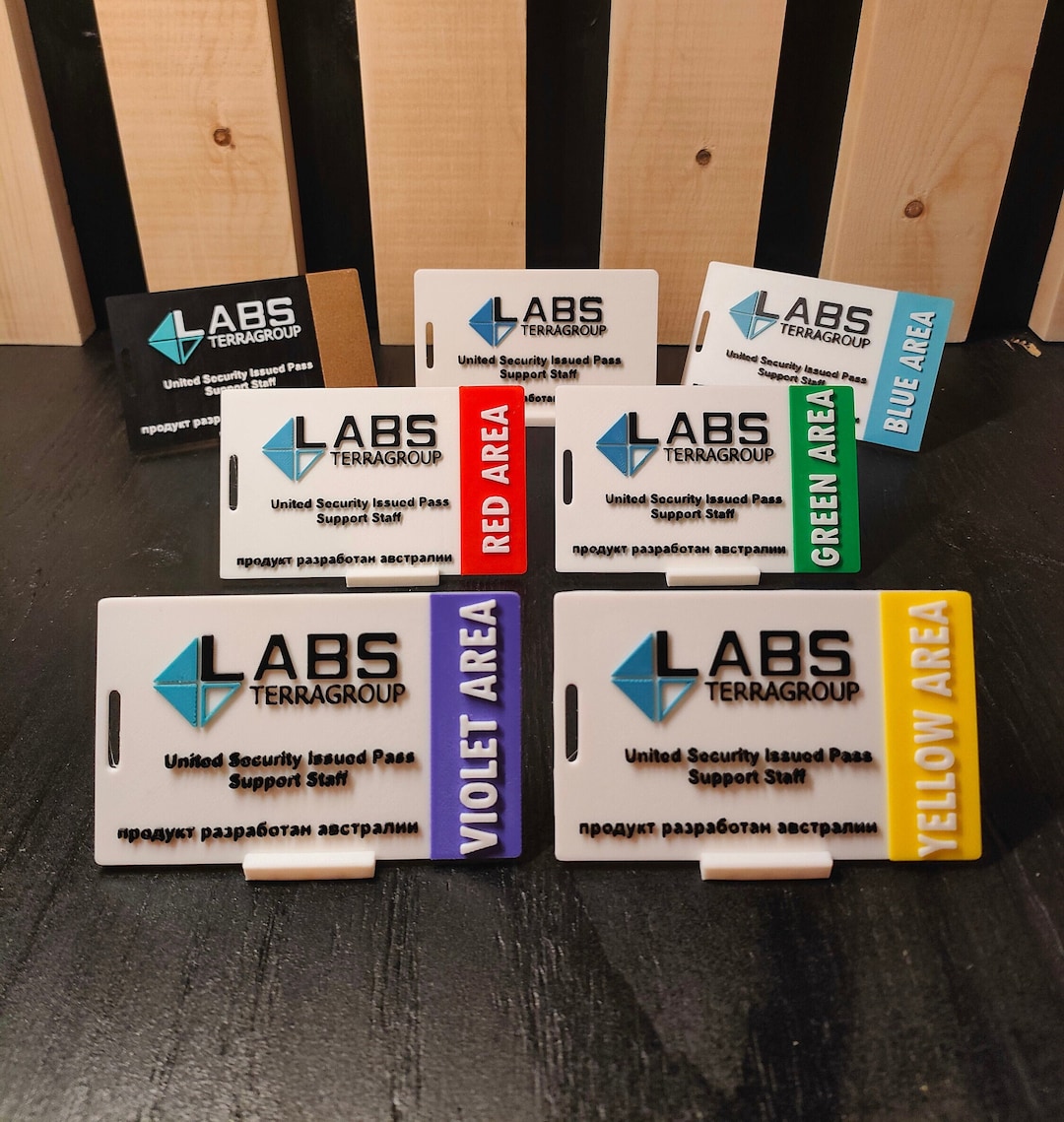 Escape From Tarkov Labs Coloured Keycards - Etsy