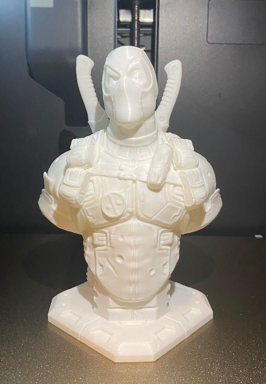 Deadpool Bust 3D Printed Custom Paint Your Own - Etsy