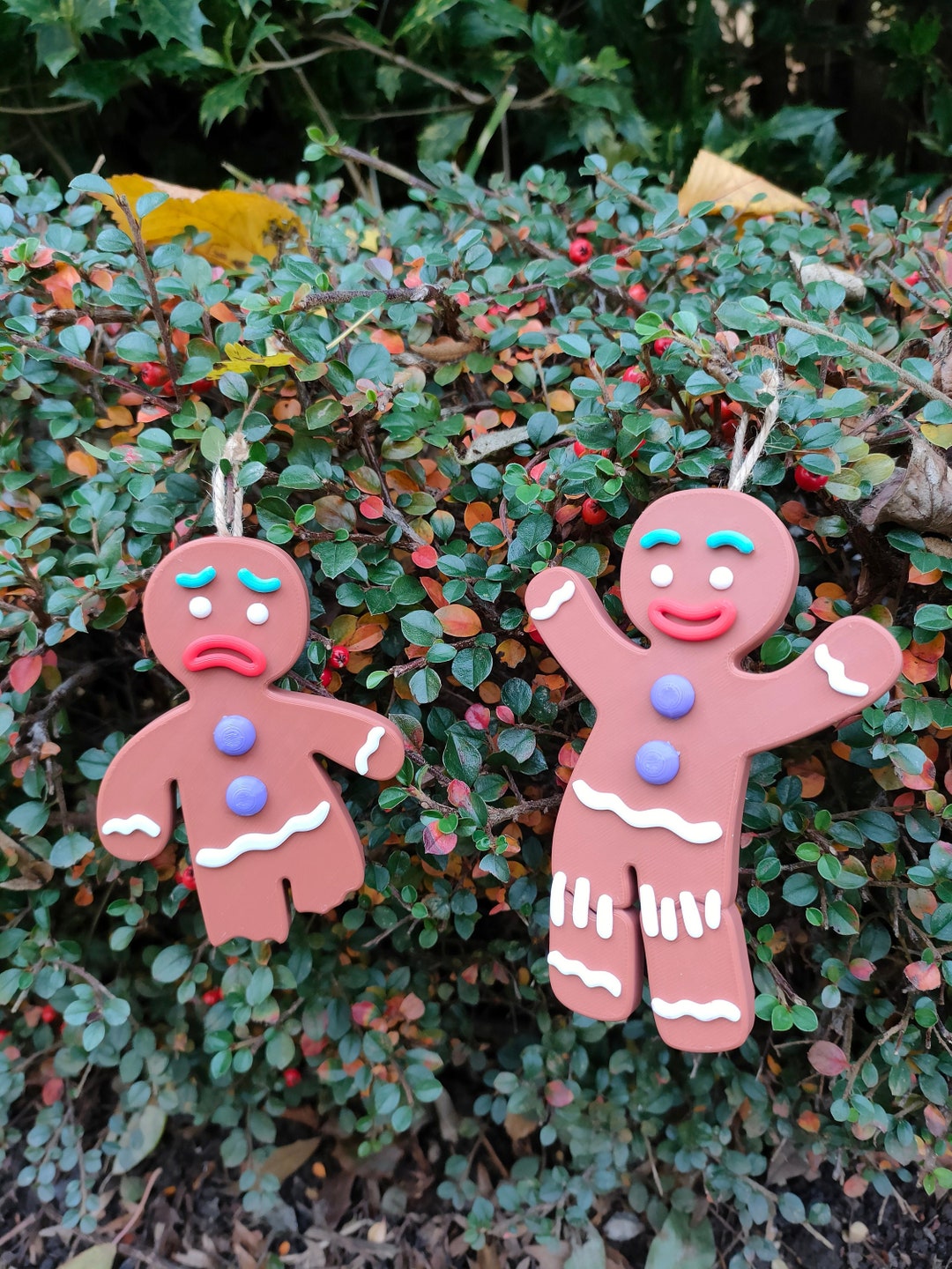Gingerbread Man Christmas Tree Decoration, Gingerbread Tree Decoration ...