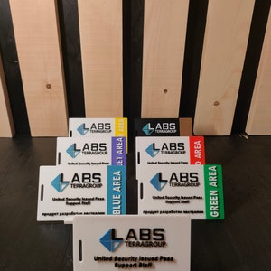 Escape From Tarkov Labs Coloured Keycards - Etsy