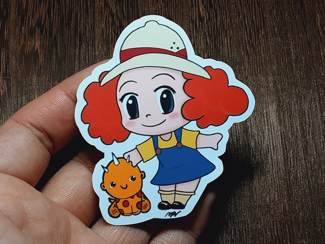 Maggie and the Ferocious Beast Chibi Vinyl Sticker - Etsy