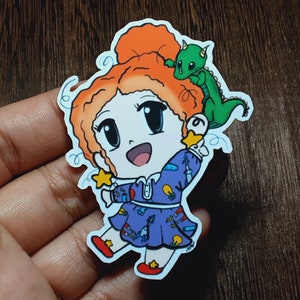 Kawaii Miss Frizzle Chibi Vinyl Sticker Fanart - Etsy