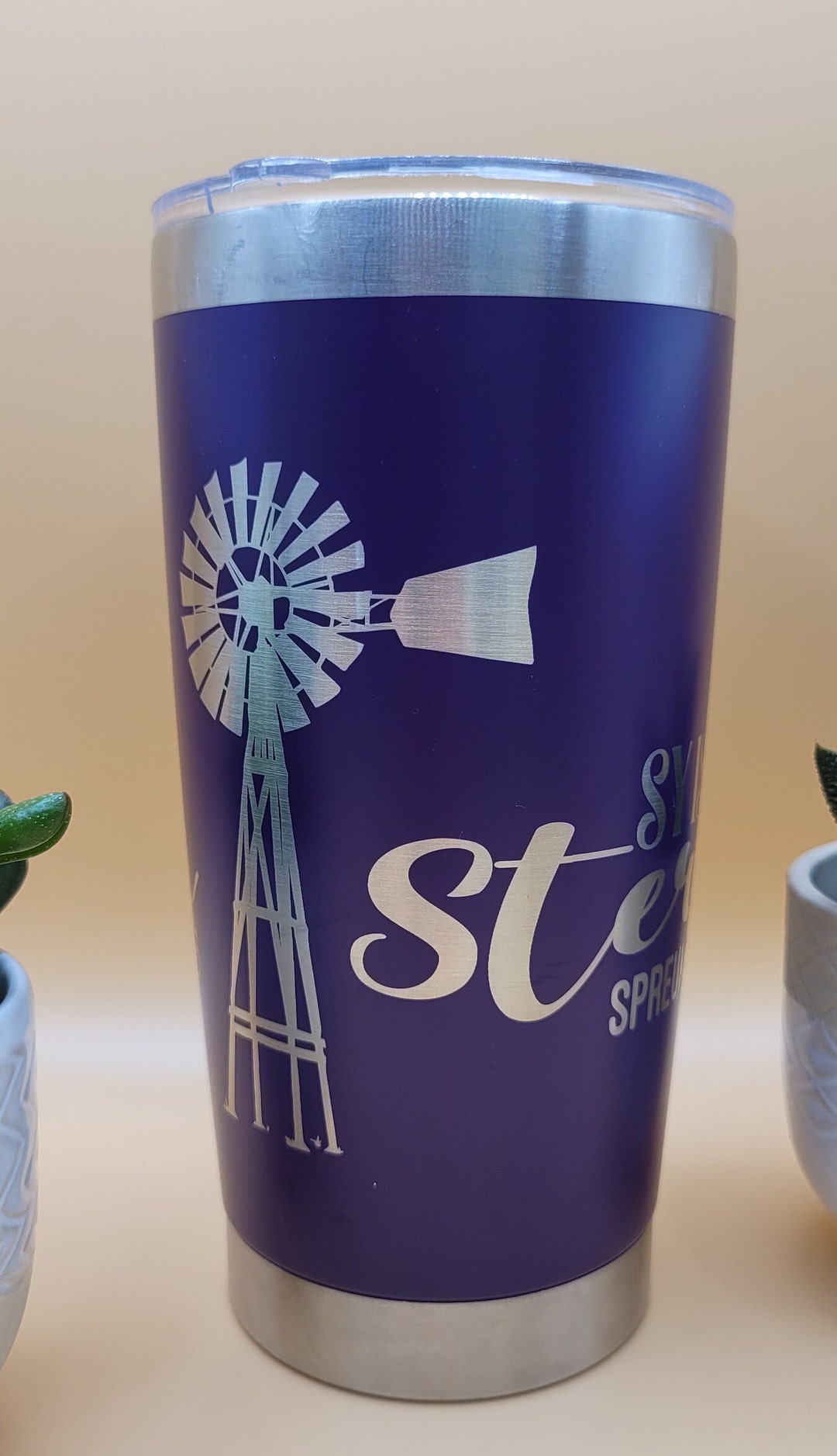 Afrikaans Bible Verse Se is Sterk Laser Engraved 20oz Double Wall ...