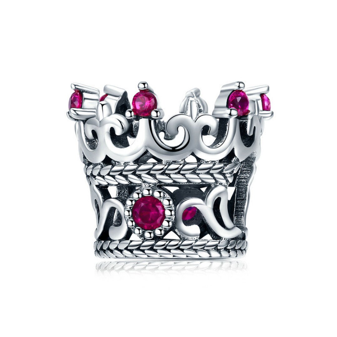 Princess Crown Charm European Style Bracelets, Coronation Keepsake ...