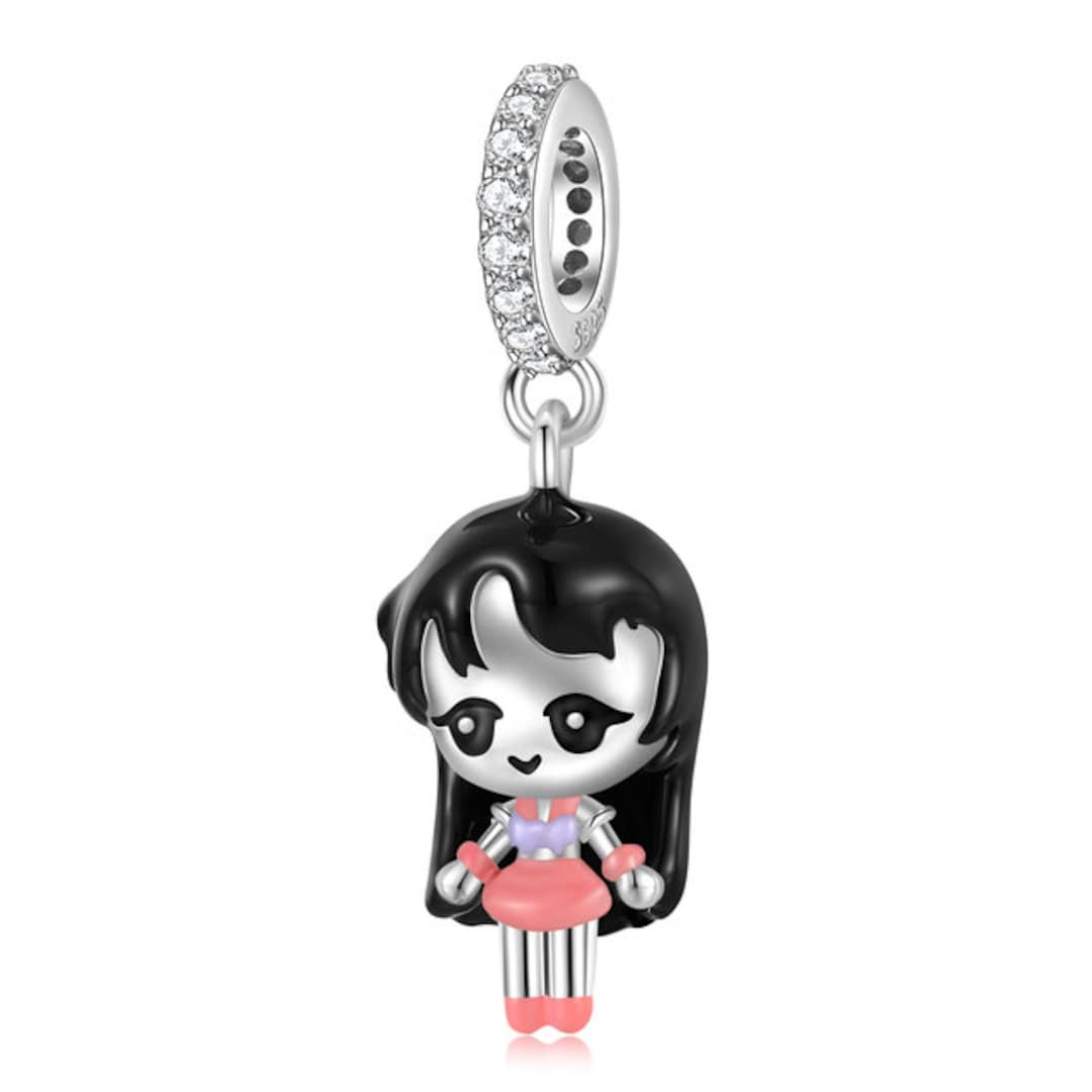 Anime Charm, Cartoon Charm, Girl Charm S925 Sterling Silver Charms for ...
