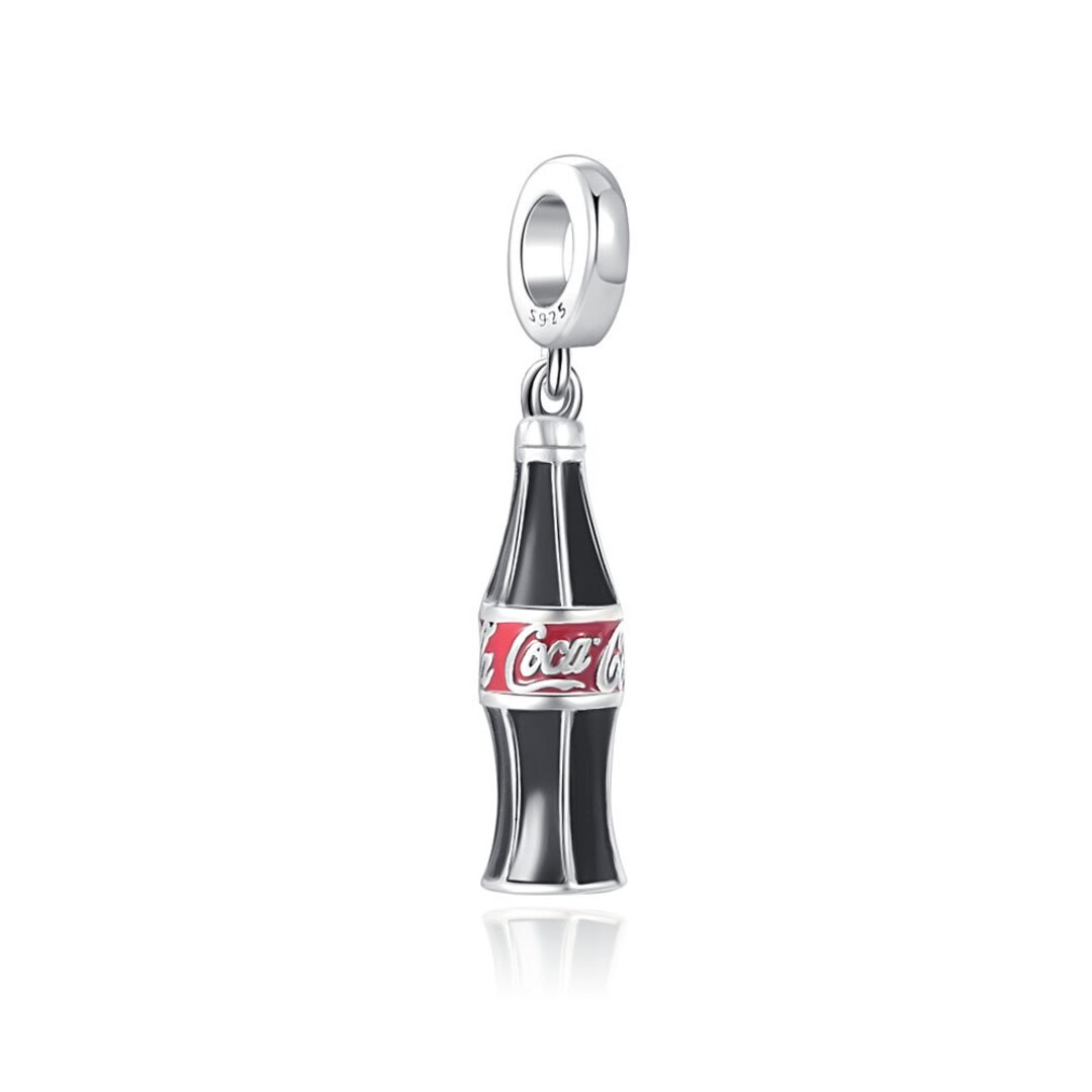 Coke Cola Bottle Charm Fun European Style Charms 925 Sterling Silver - Etsy