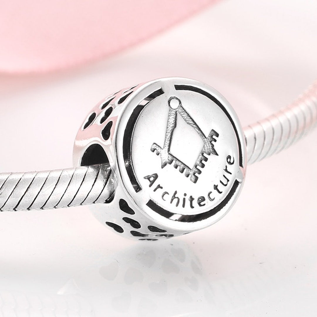 Architecture Charm, Authentic 925 Sterling Silver, European Style and ...