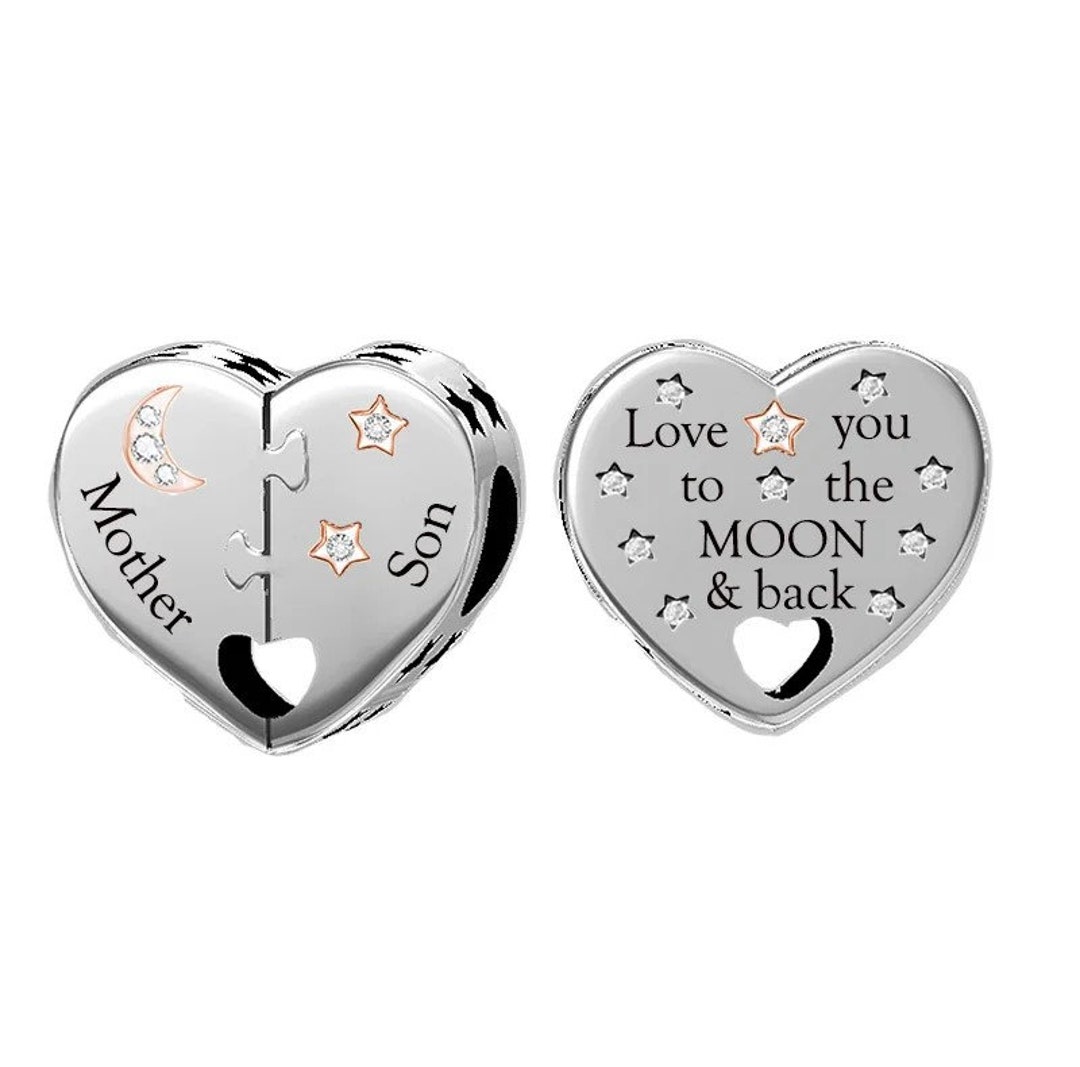 Mother & Son Charm European Style, 925 Sterling Silver, Mother Son ...