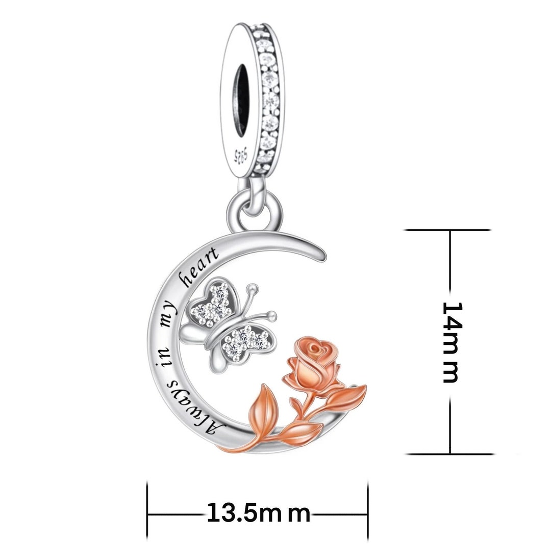 RIP Loved One / Cat / Dog Memorial Charm RIP Charm 925 Sterling Silver ...