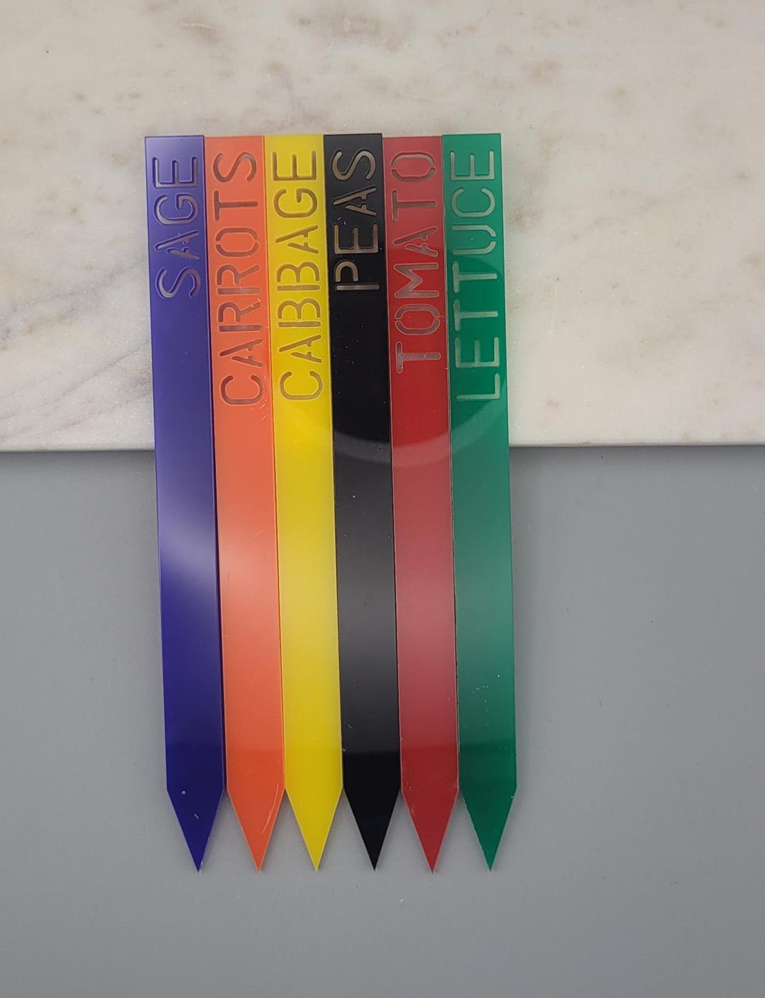 Seed Markers, Plant Markers, Flower Markers, Fruit Markers, Vegetable ...