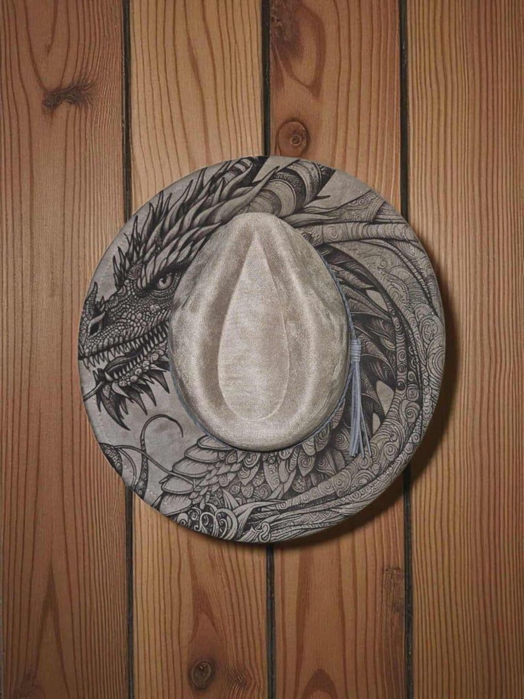 Dragon Burned Hat, Mystical Magical Burned Cowgirl Cowboy Hat: Engraved ...