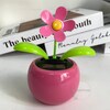Pink Flower Valve Caps Set, Flower Tire Valve Stem Caps, Valve Caps for ...