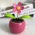 Pink Flower Valve Caps Set, Flower Tire Valve Stem Caps, Valve Caps for ...