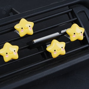 2pcs/set Boho Five-pointed Star Car Air Vent Clips, Clips for Car ...