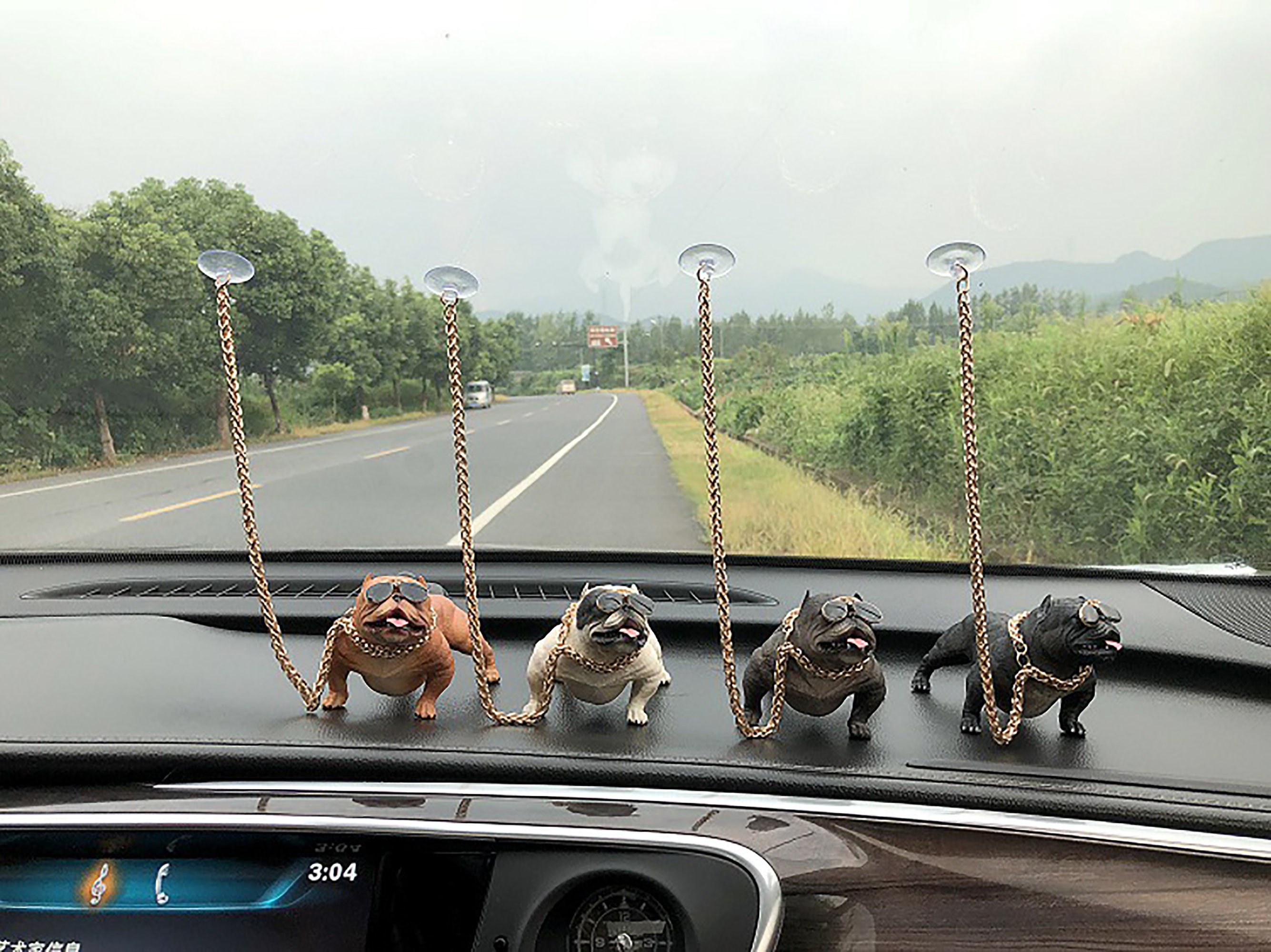 Handmade Dog Rearview Mirror Car Decor Car Dog Ornaments Car - Etsy