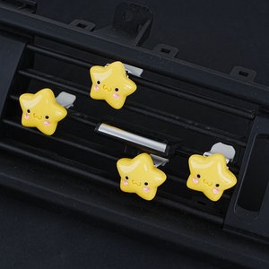 2pcs/set Boho Five-pointed Star Car Air Vent Clips, Clips for Car ...
